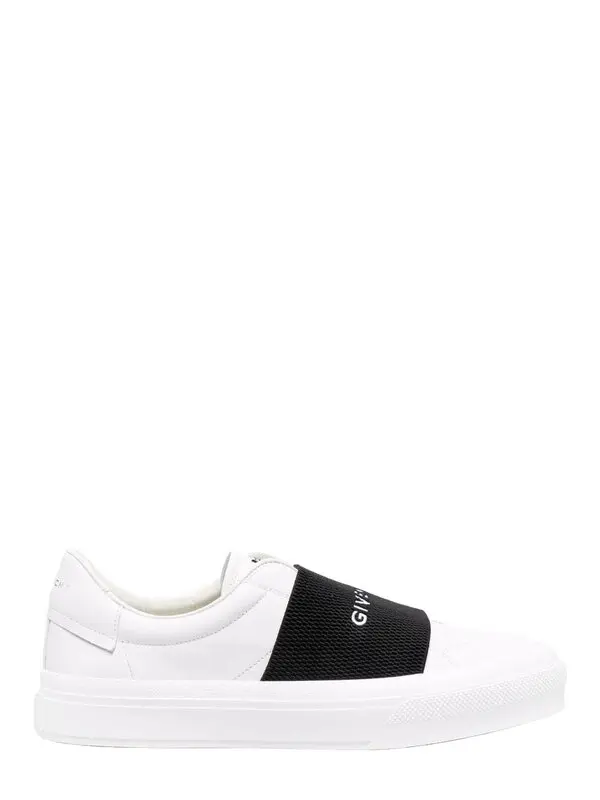 Givenchy City Sport Leather Sneakers - White