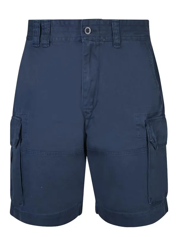 Polo Ralph Lauren Cotton Twill Bermuda Shorts - Blue