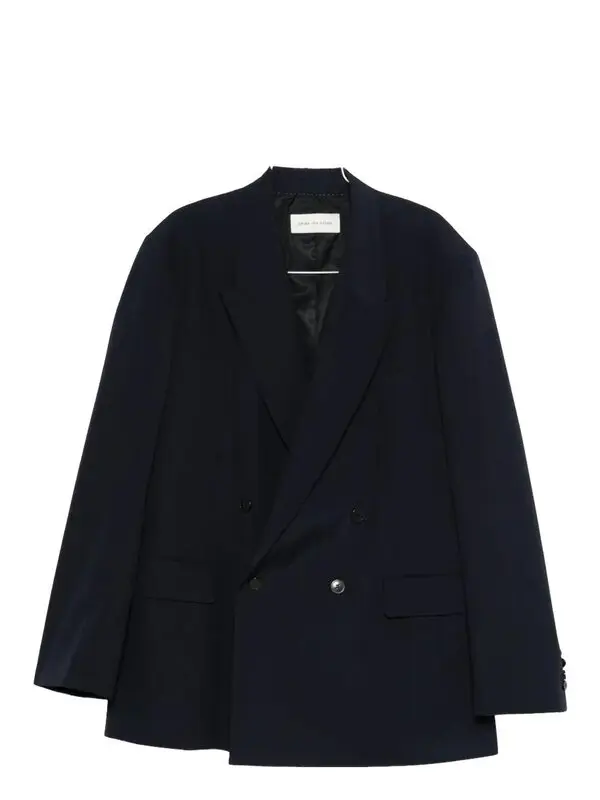 Dries Van Noten Bishop 2057 M.w.jacket - Navy