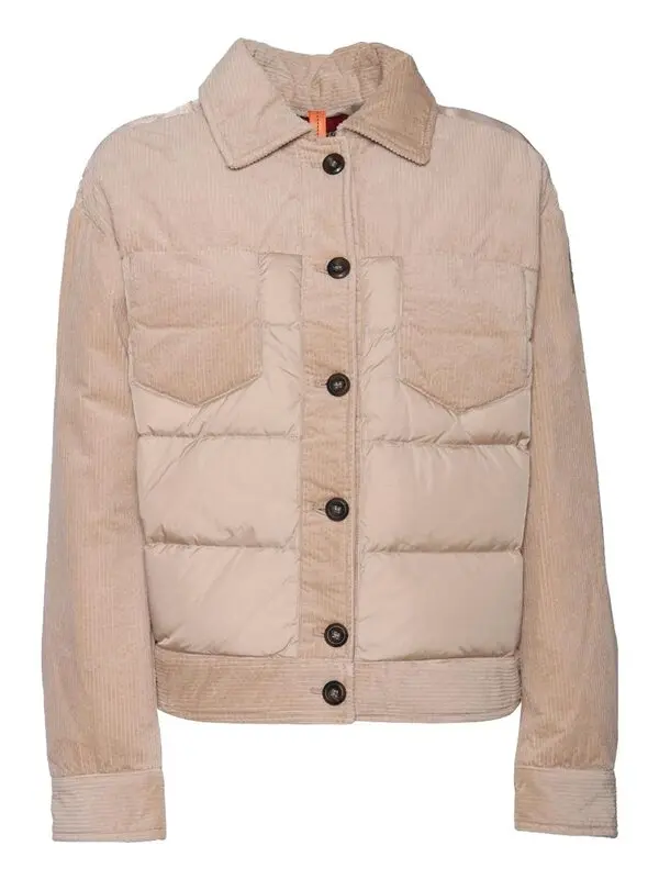 PARAJUMPERS Short Down Jacket - Beige