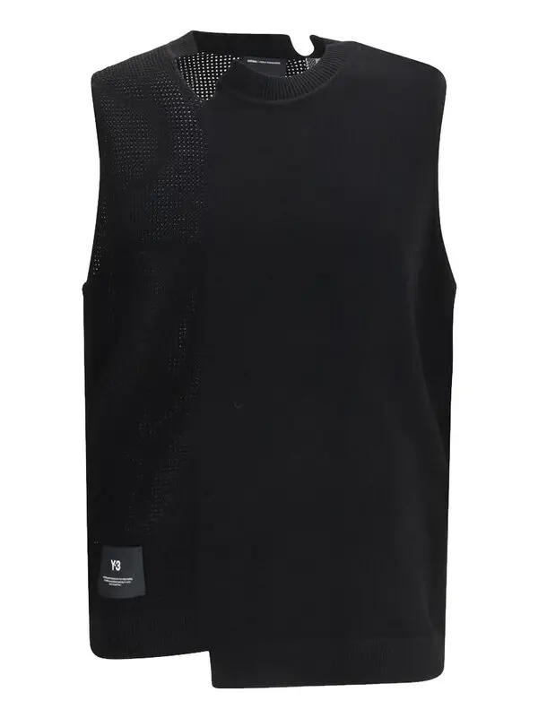 Adidas Gfx Knit Vest - Black