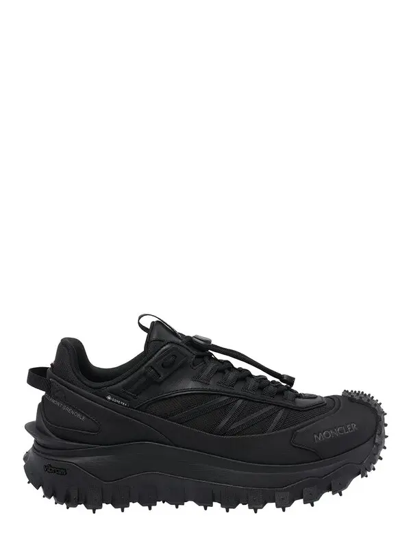 Moncler Trailgrip Gtx Low Sneakers - Black
