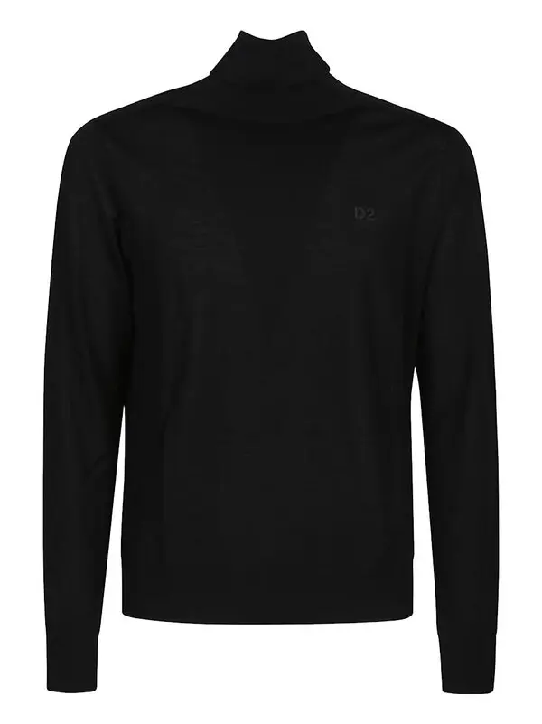 Dsquared2 Turtleneck Sweater - Black