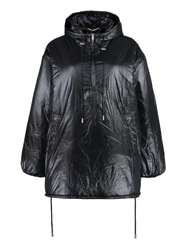 Saint Laurent Windbreaker Jacket - Black