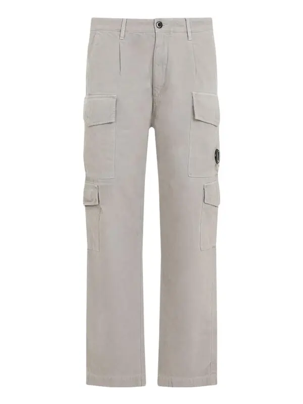 C.P. COMPANY Cotton Cargo Pants - Beige
