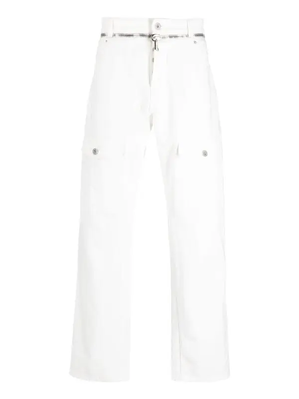 Balmain Straight-leg Jeans - White