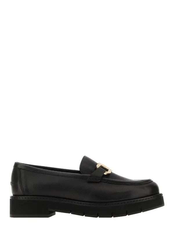 FERRAGAMO Maryan Lug Loafers - Neroneronero