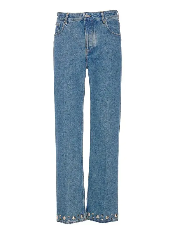 Valentino Garavani Straight Jeans - Blue
