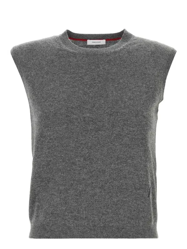 FERRAGAMO Knitwear Vest - Grey
