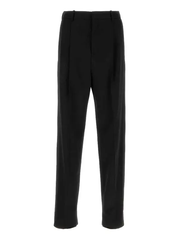 Saint Laurent Wool Pants - Black