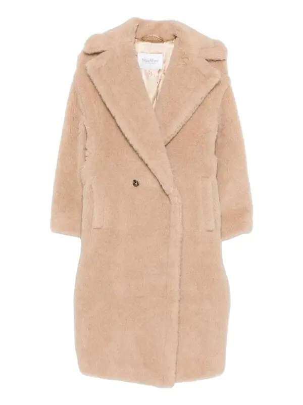 Max Mara Double-breasted Coat - Beige