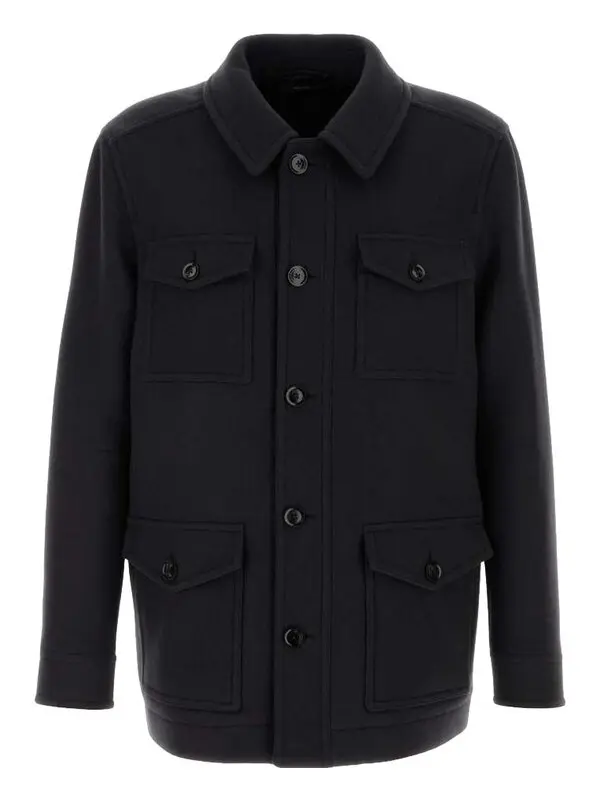 TOM FORD Jackets - Blue