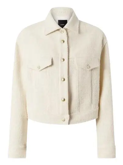 Pinko Tweed Jacket - White