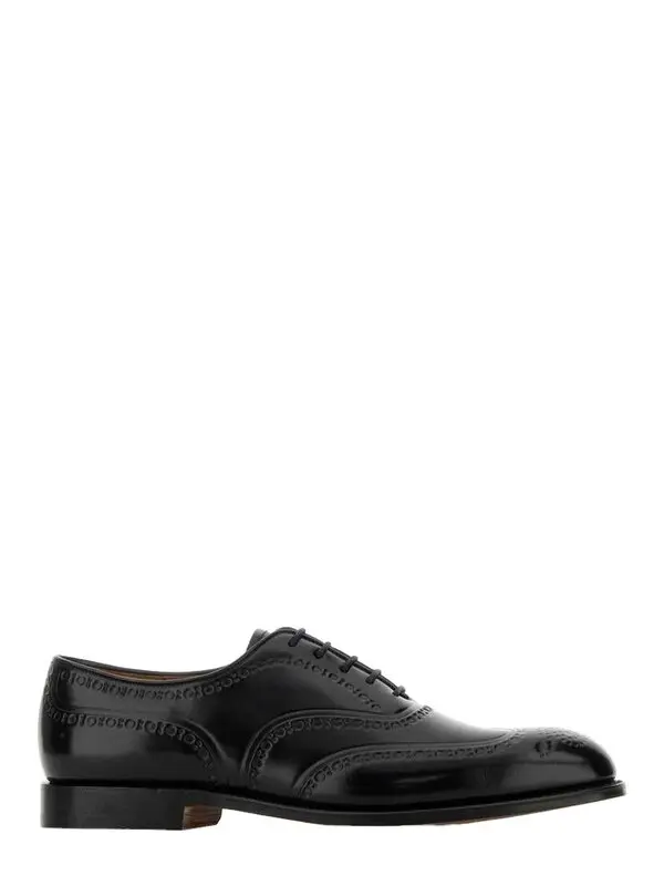 Church's Chetwynd Leather Lace-up Shoes - Black