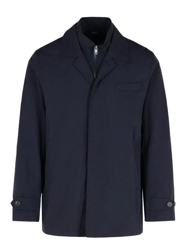 FAY Morning Polyamide Jacket - Navy