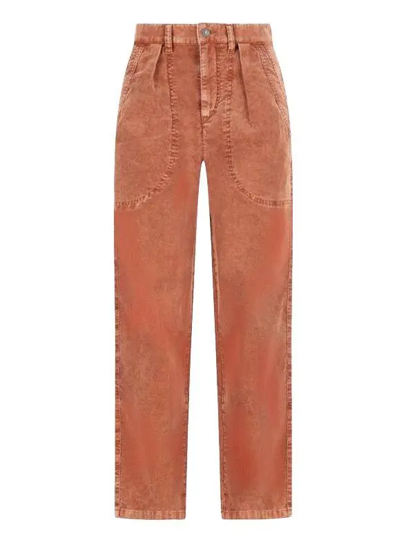 Isabel Marant Straight Leg Jeans - Rust