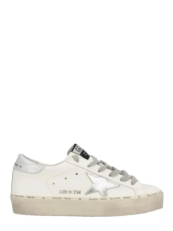 Golden Goose Super-star Leather Sneakers - White