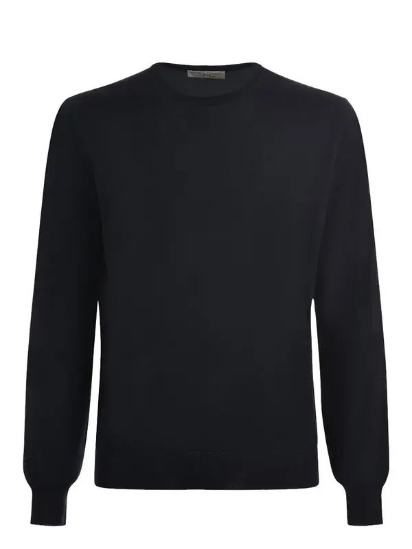 FILIPPO DE LAURENTIIS Merino Wool Sweater - Blue