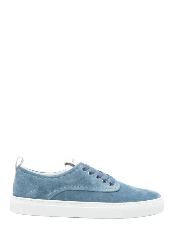 Givenchy Lace Up Sneakers - Bleu Denim