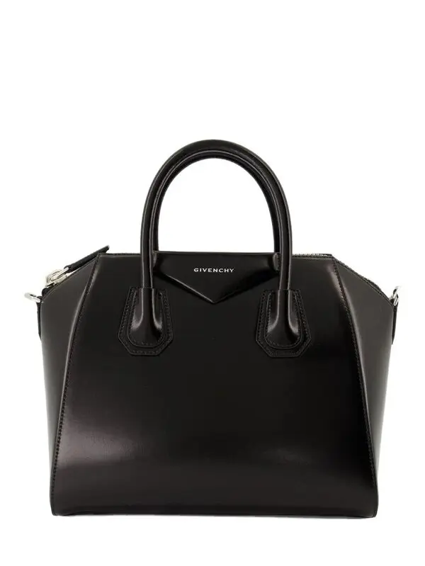 Givenchy Leather Handheld Bag - Black