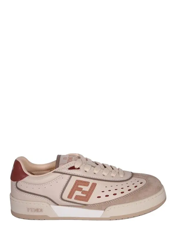 Fendi Low-top Sneakers - White