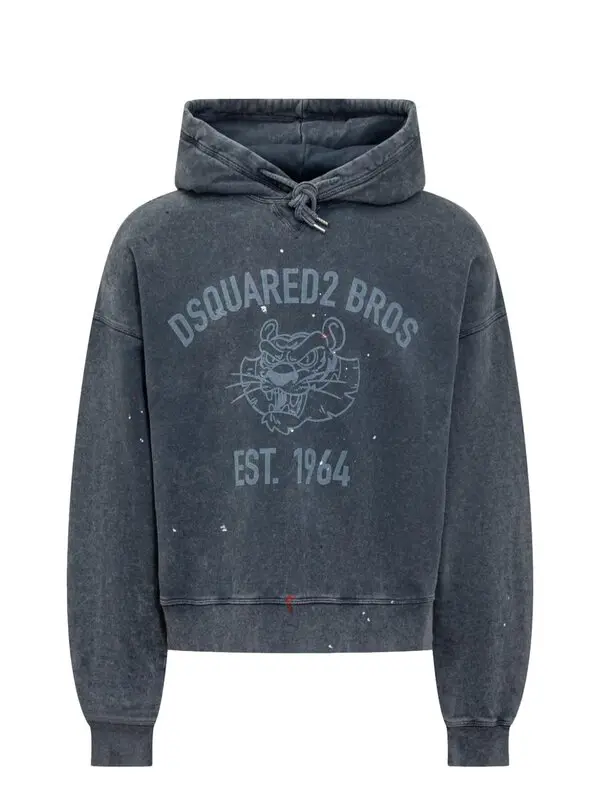 Dsquared2 Hooded Sweatshirt - Blue