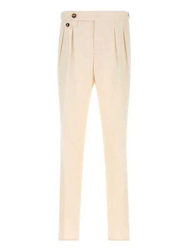 Brunello Cucinelli Cotton Pants - White