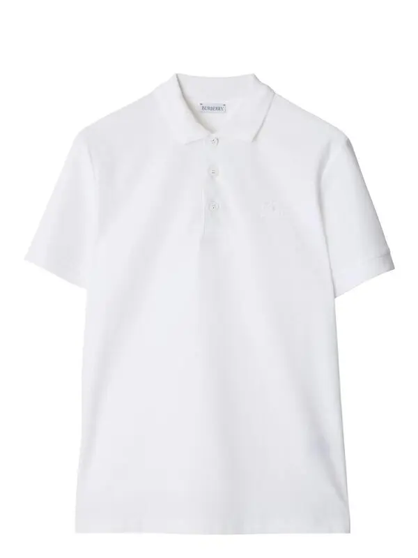 Burberry Polo Shirt - White