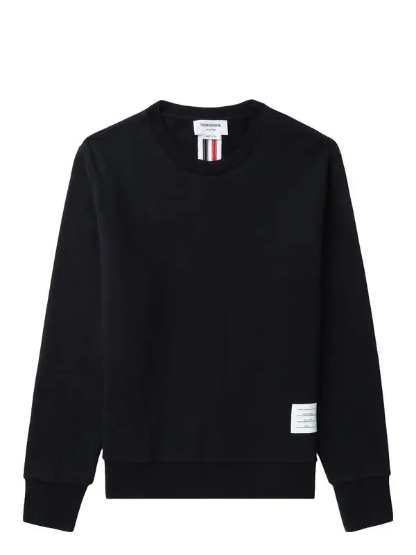 Thom Browne Crew Neck Sweater - Blue