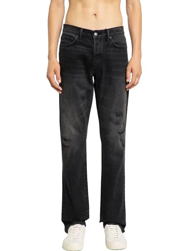 TOM FORD Straight Denim Jeans - Black