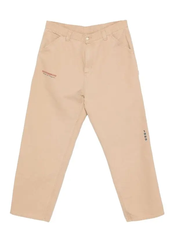 Carhartt Work In Progress Straight Leg Trousers - Beige