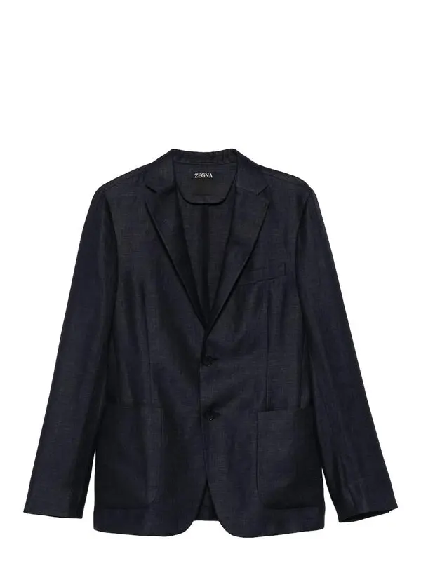 Zegna Cashmere Jacket - Blue