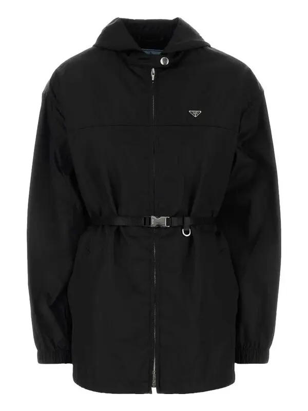 Prada Re-nylon Windbreaker - Black