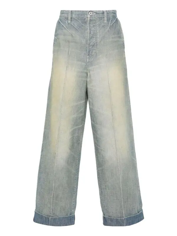 Kenzo Denim Trousers - Dirty Stone