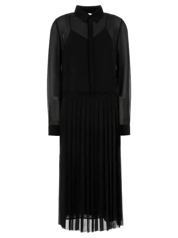 Ami Shirt Dress - Black