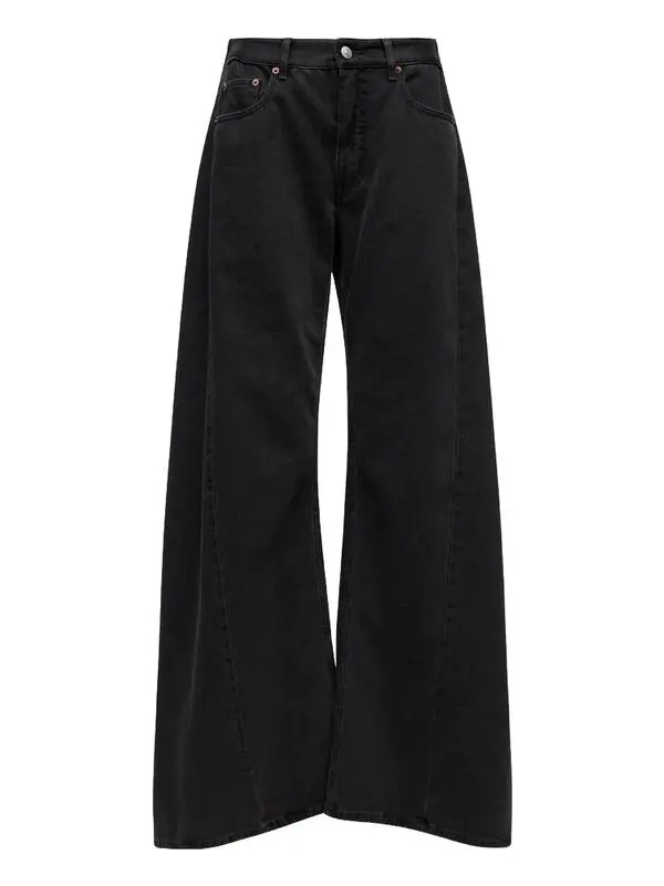 MAISON MARGIELA Wide Leg Denim - Black