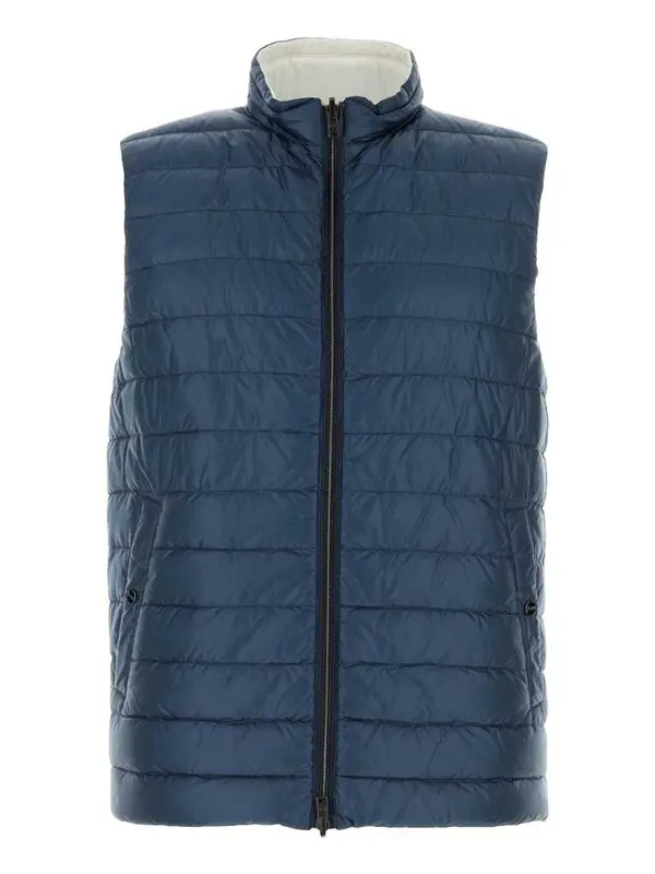 Herno Quilted Reversible Down Jacket - Blue