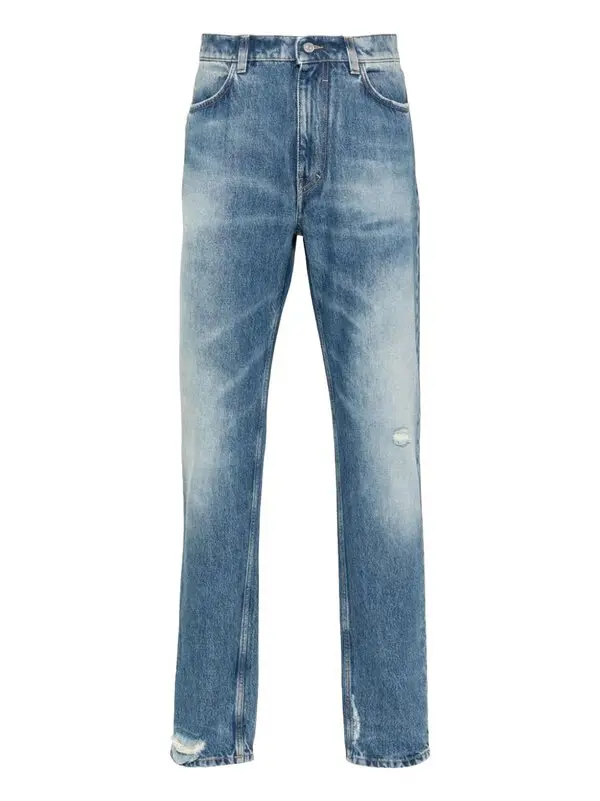 Givenchy Washed Denim Trousers - Ocean Blue