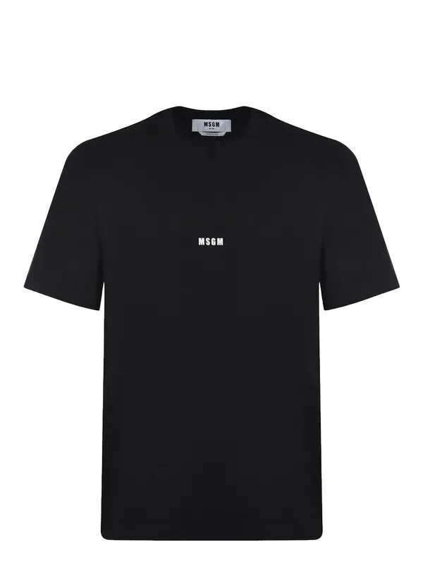 MSGM Logo T-shirt - Black
