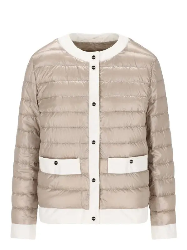Herno Lightweight Down Jacket - Beige