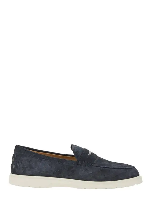 TOD'S Suede Loafers - Blue