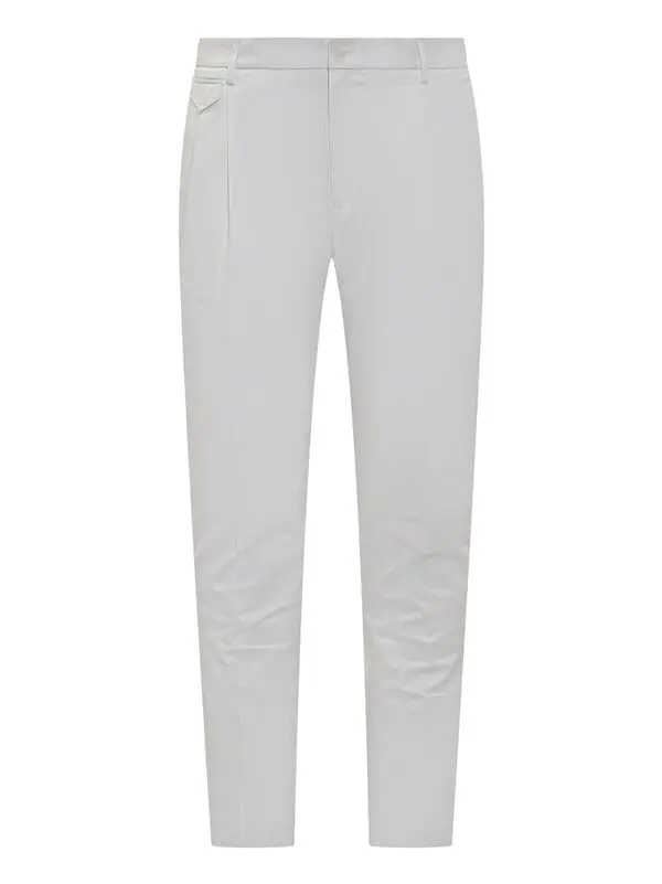 Dolce & Gabbana Slim Fit Long Pants - White