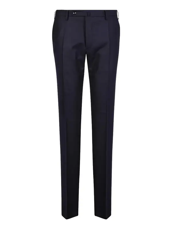 Incotex Off-centre Fastening Trousers - Blue