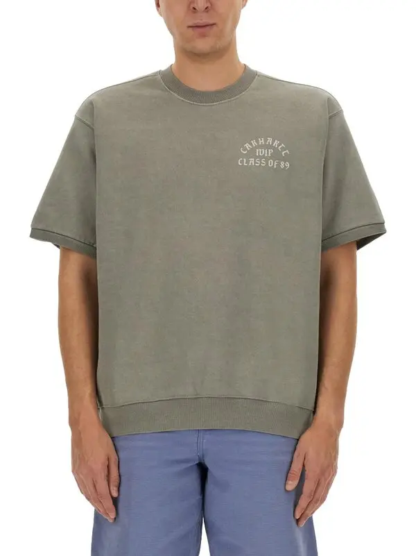 Carhartt Work In Progress Cotton Blend Sweatshirt - Grey