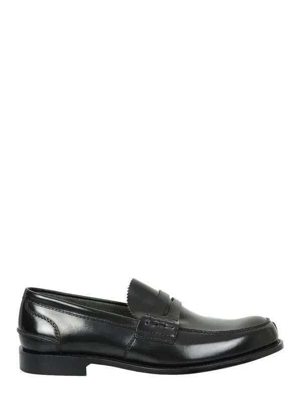 Church's Leather Loafers - Black