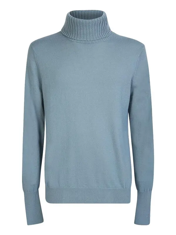 BALLANTYNE Cashmere Knitwear - Blue