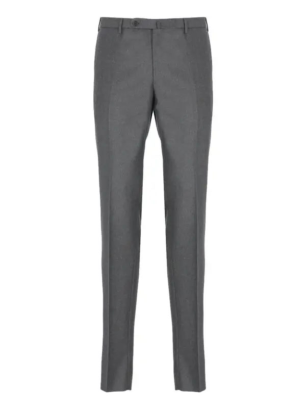 Incotex Flat Front Trousers - Grey