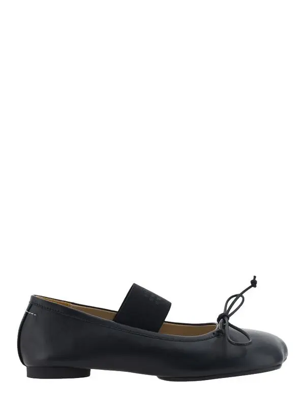 MAISON MARGIELA Anatomic Leather Ballerinas - Black