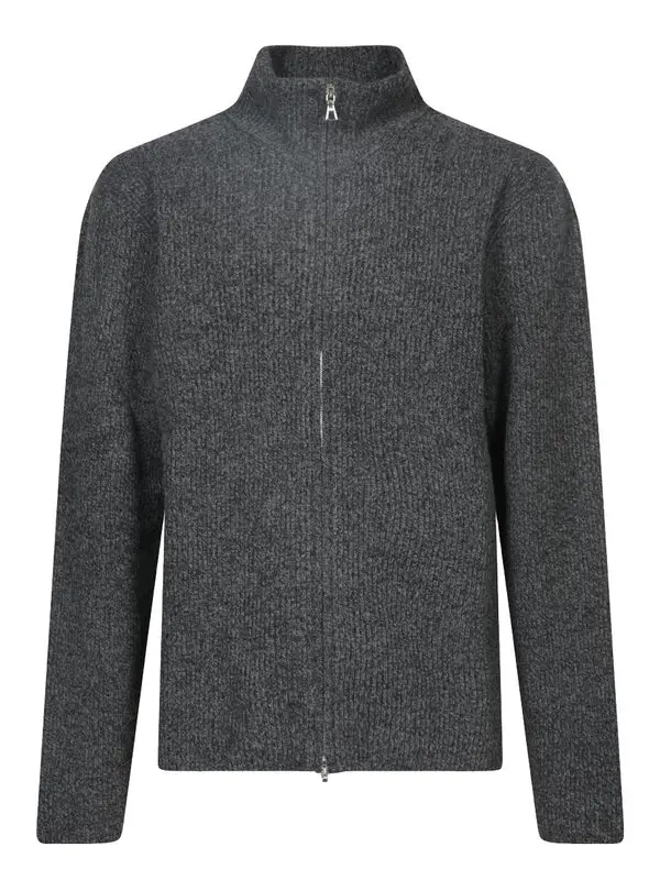 Officine Générale Wool And Cashmere Knitwear - Black
