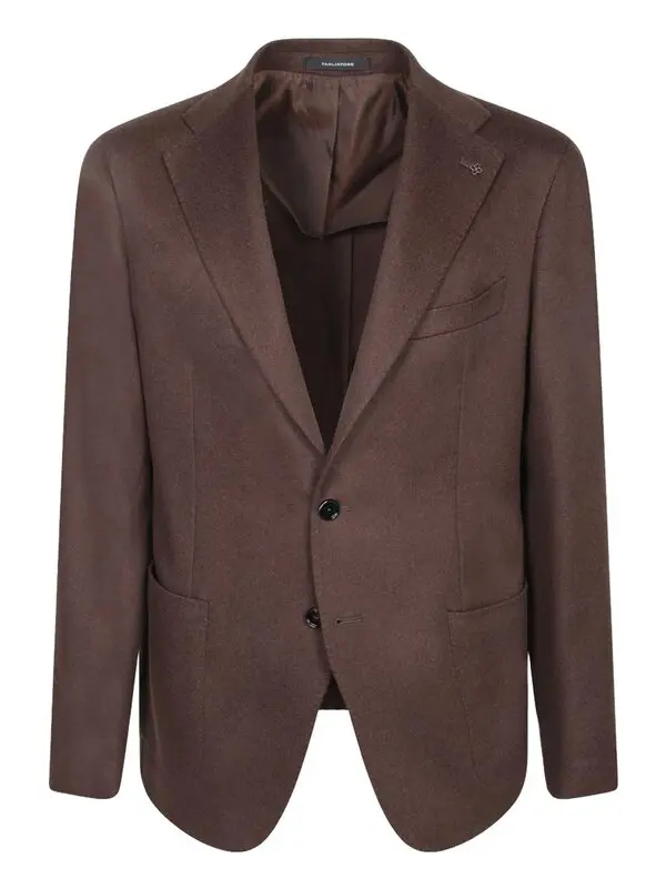 Tagliatore Single-breasted Blazer - Brown